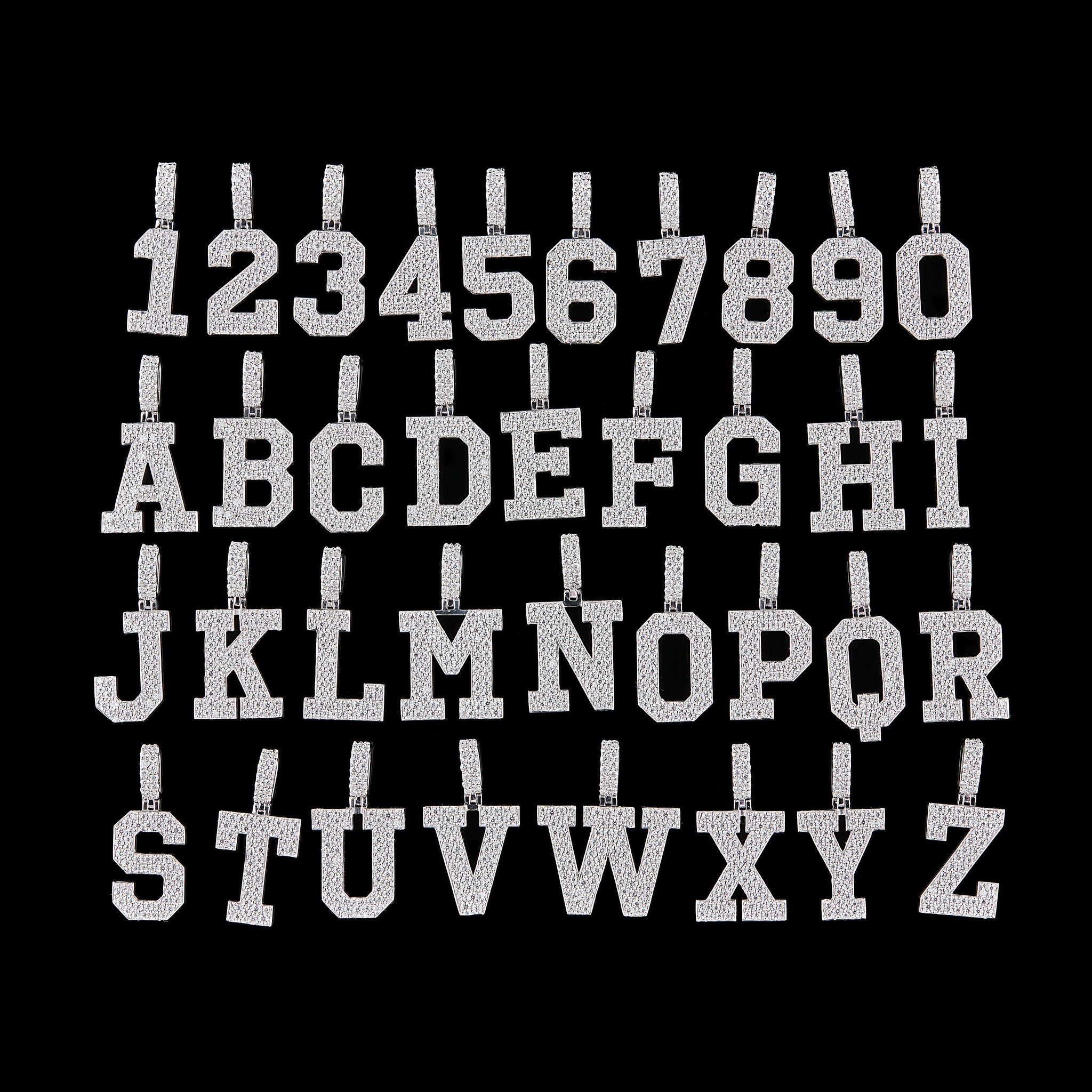 Letters & Numbers Pendant